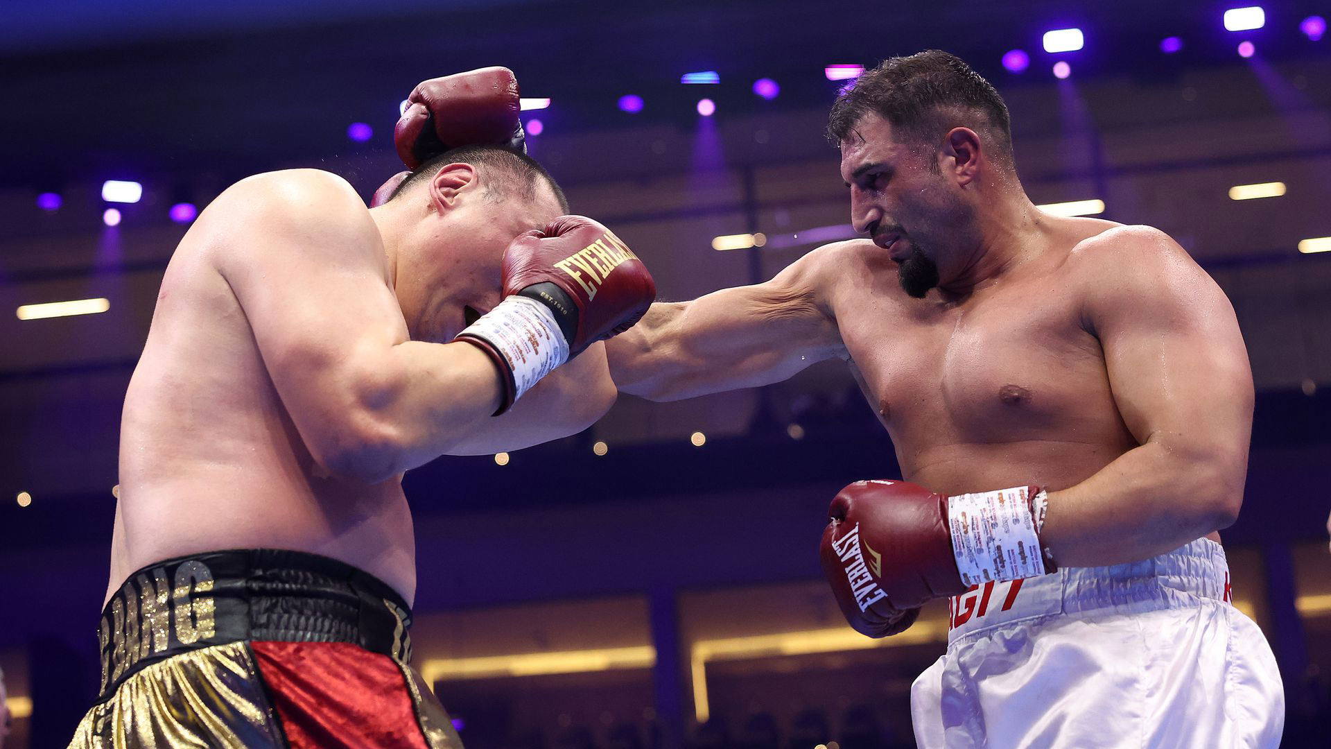 Agit Kabayel gets off canvas, knocks out Zhilei Zhang in six Agit Kabayel gets off canvas, knocks out Zhilei Zhang in six