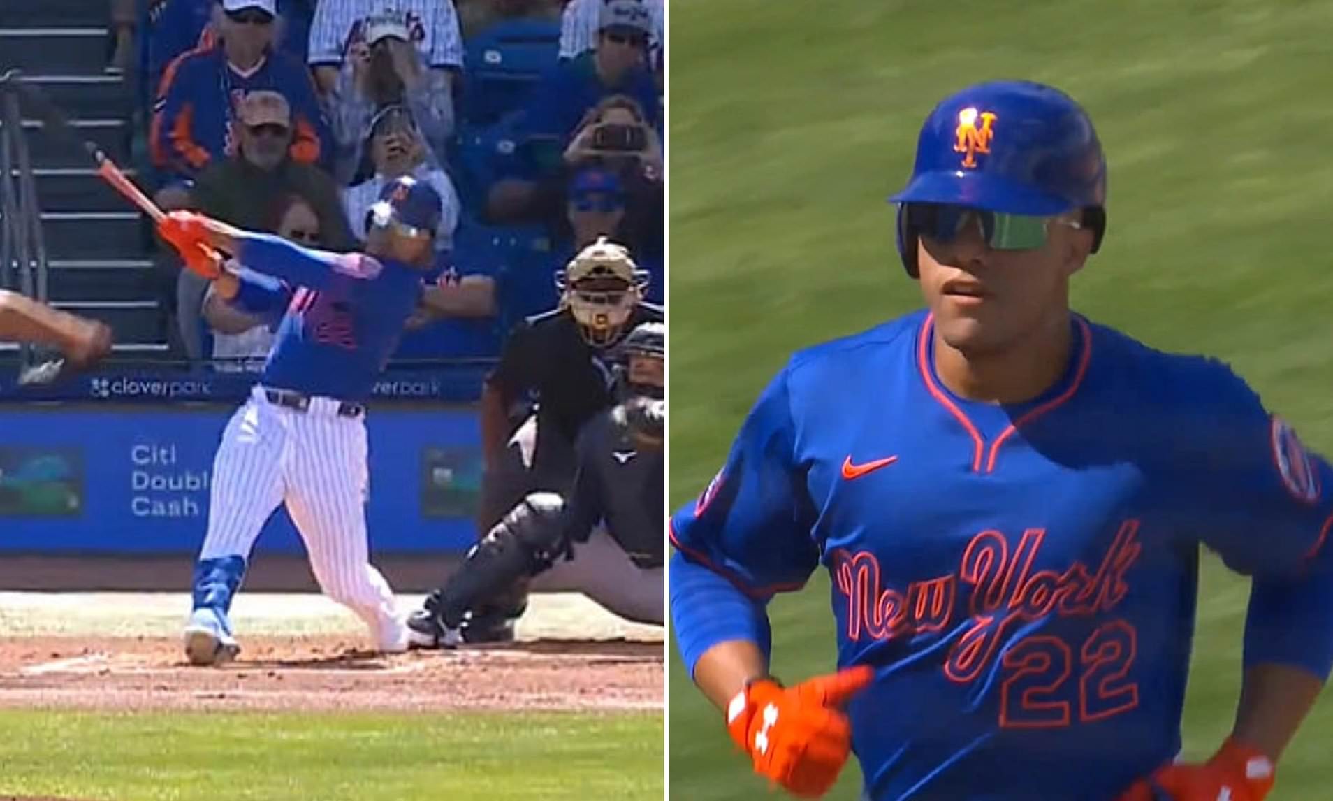 Juan Soto hits 426-foot home run in first at-bat as a Met after leaving ...