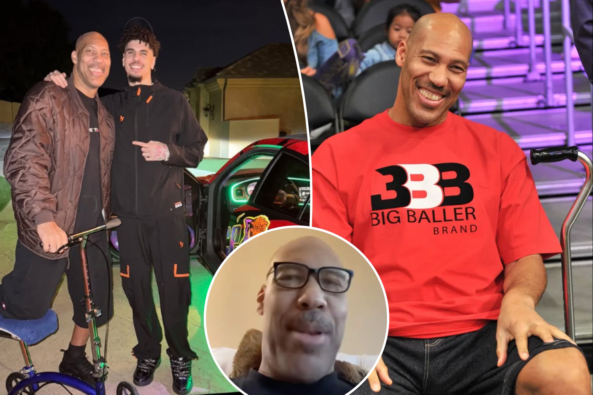 LaVar Ball in good spirits after cracking joke about his foot amputation