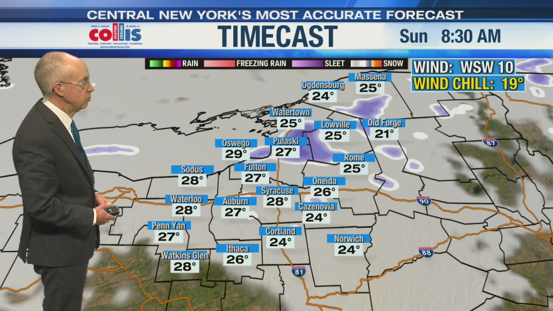 Storm Team Forecast: 4 pm Saturday February 22nd