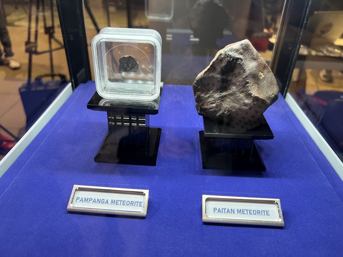 Pampanga, Paitan meteorites officially unveiled for public viewing