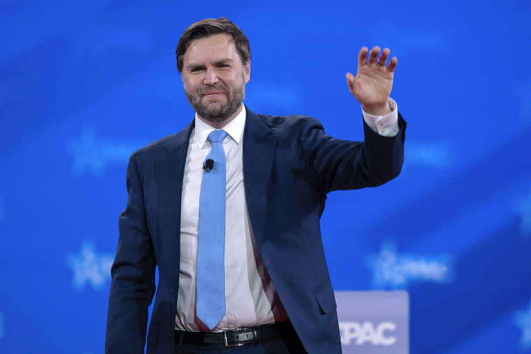 Vice President JD Vance wins CPAC straw poll with overwhelming majority Vice President JD Vance wins CPAC straw poll with overwhelming majority