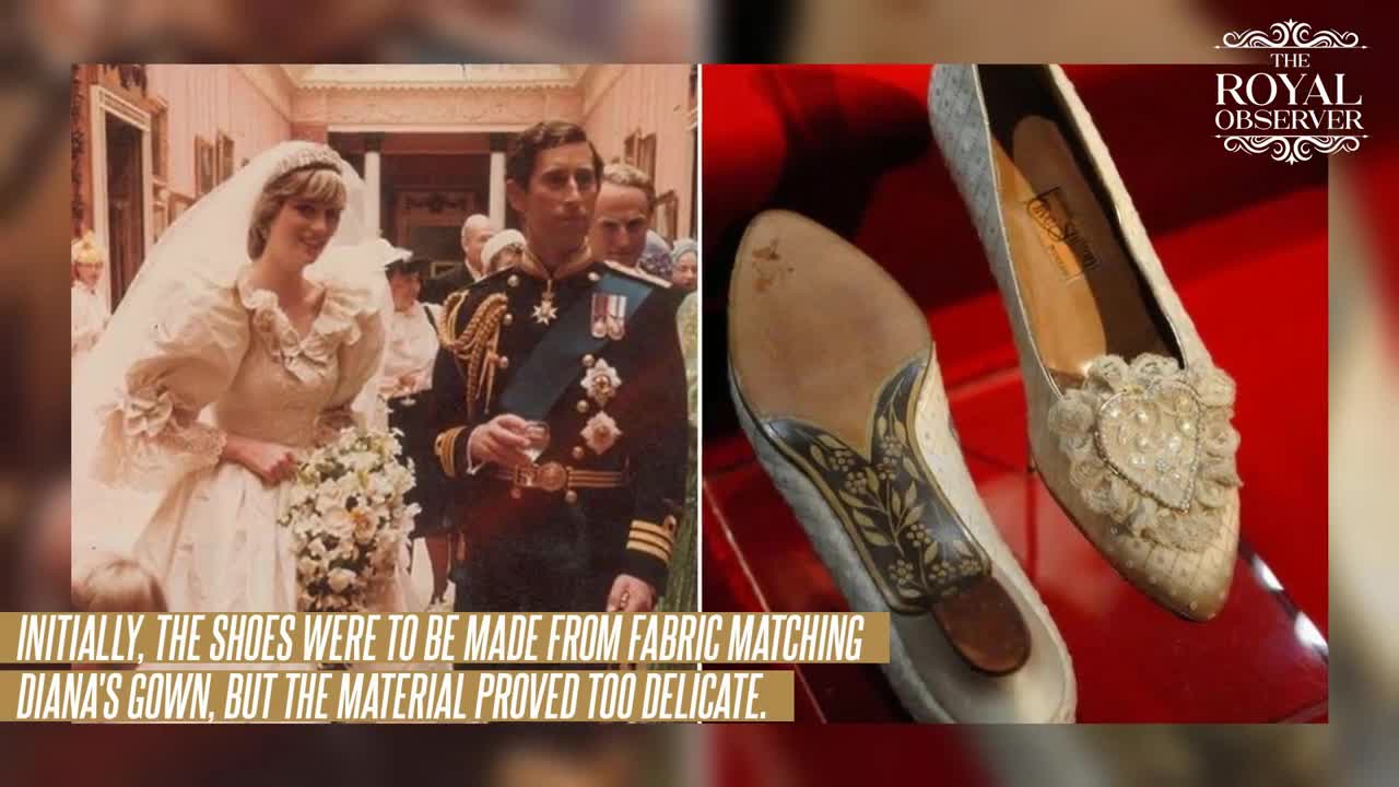 Diana Had a Secret Message for Charles Painted on Her Wedding Shoes ...