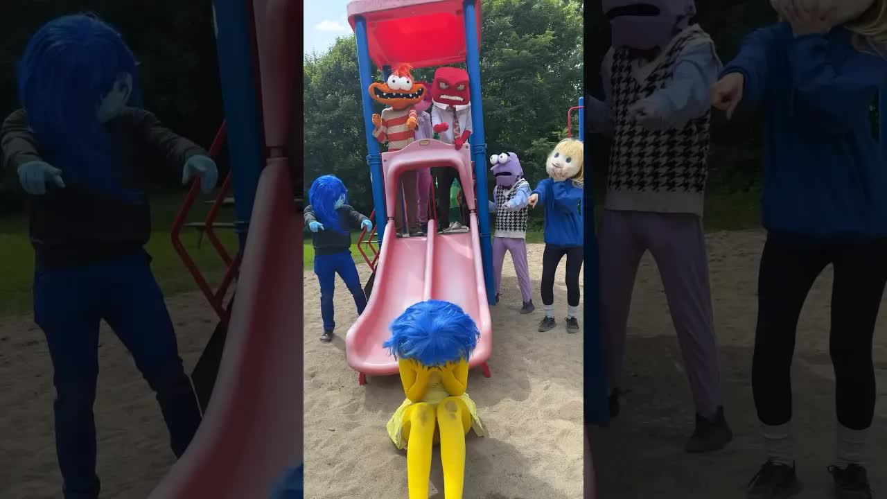 Inside Out Characters Playground Prank!