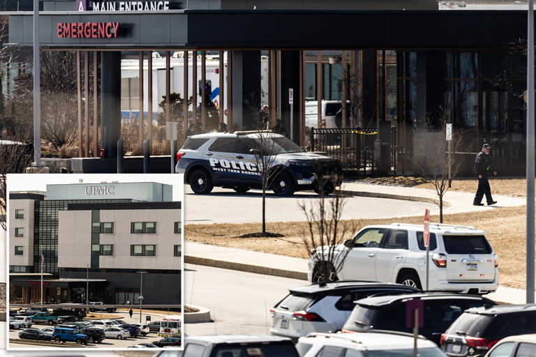 Police officer, gunman dead in shooting at UPMC Hospital in ...