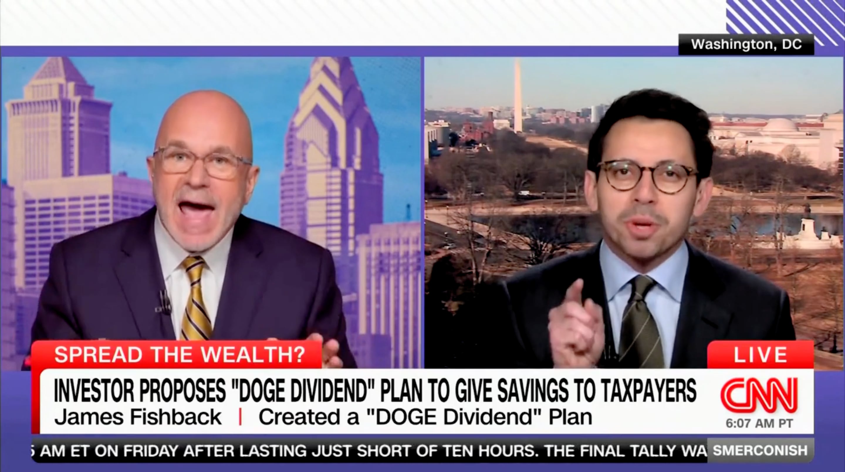 CNN Host Calls CEO’s ‘DOGE Dividend’ Plan a ‘Ponzi Scheme’