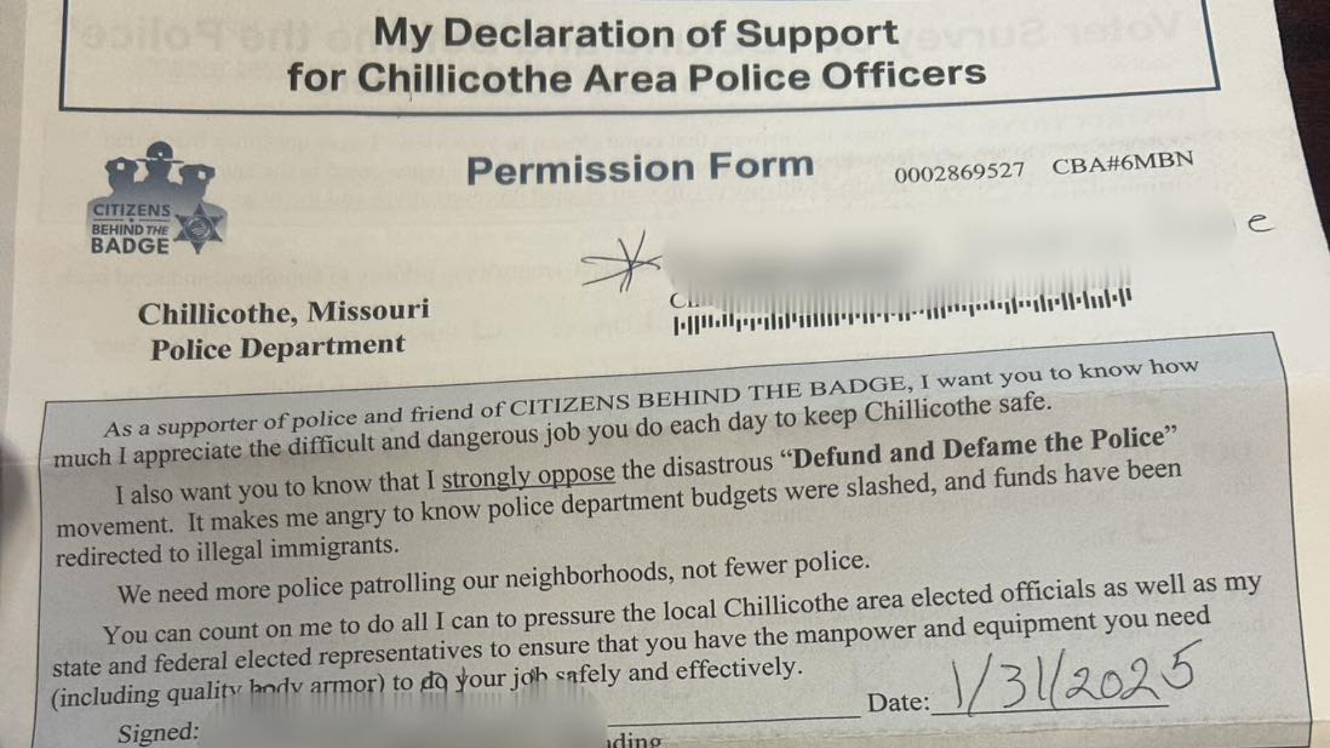 Chillicothe police ‘do not support’ letters asking for donations: ‘We ...