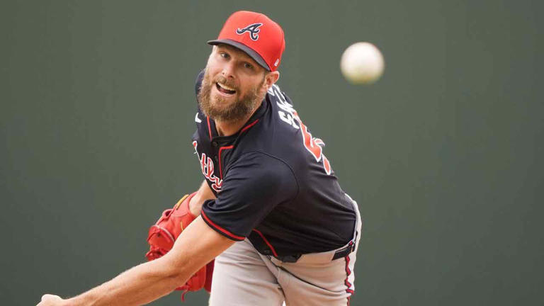Chris Sale throws two perfect innings for Braves in spring debut Chris Sale throws two perfect innings for Braves in spring debut