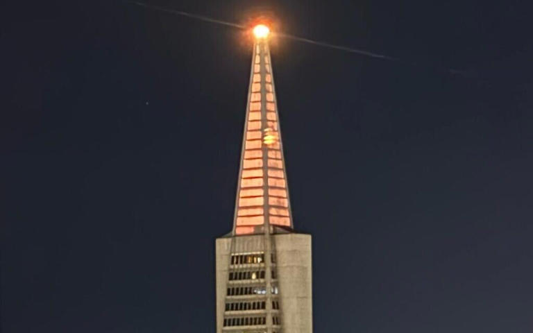 Landmarks, monuments worldwide light up in orange in memory of Bibas family