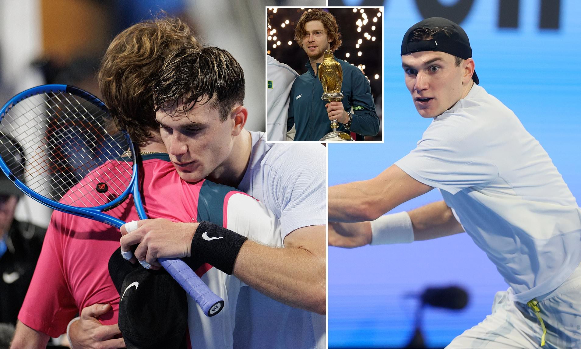 British No 1 Jack Draper runs out of gas as he is beaten in three sets ...