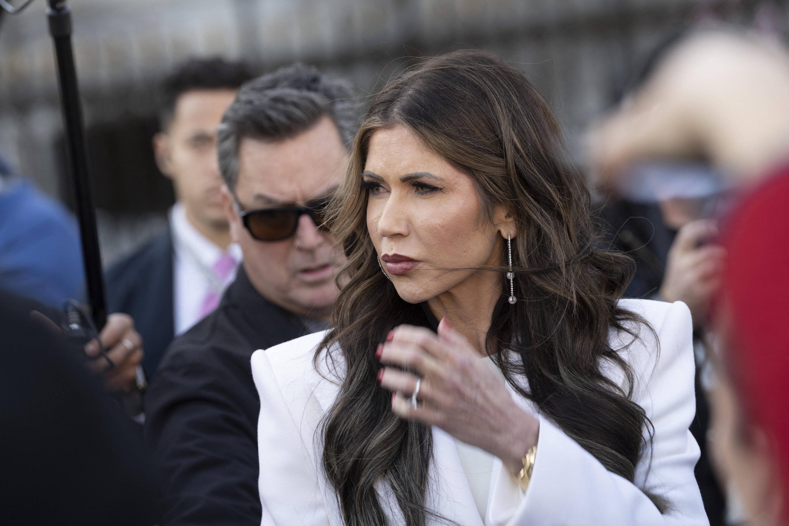 ‘ICE Barbie’ Kristi Noem Promises A Stronger America