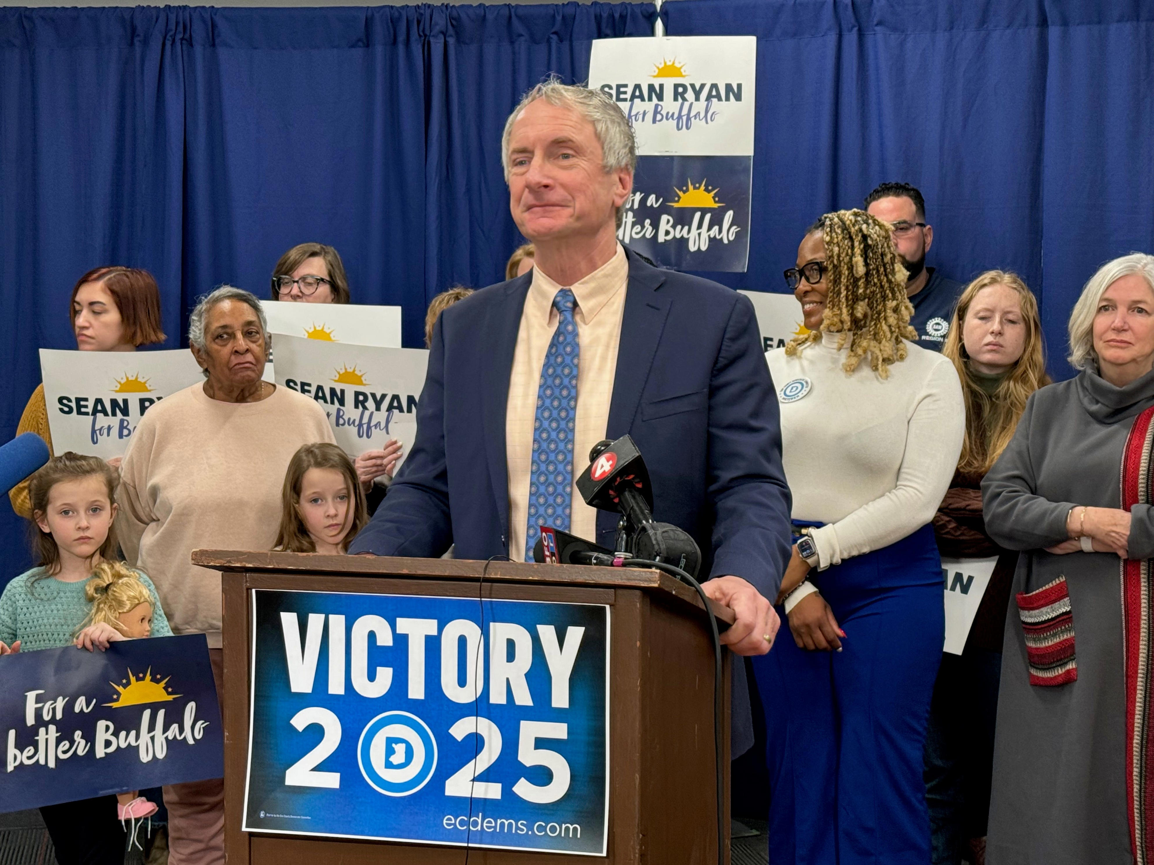 Progressive Ryan formally endorsed by Erie County Democrats; GOP vows ...