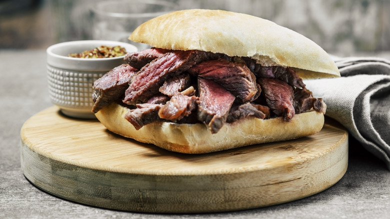 The Funky Cheese That Will Give Your Steak Sandwich A Bold Boost