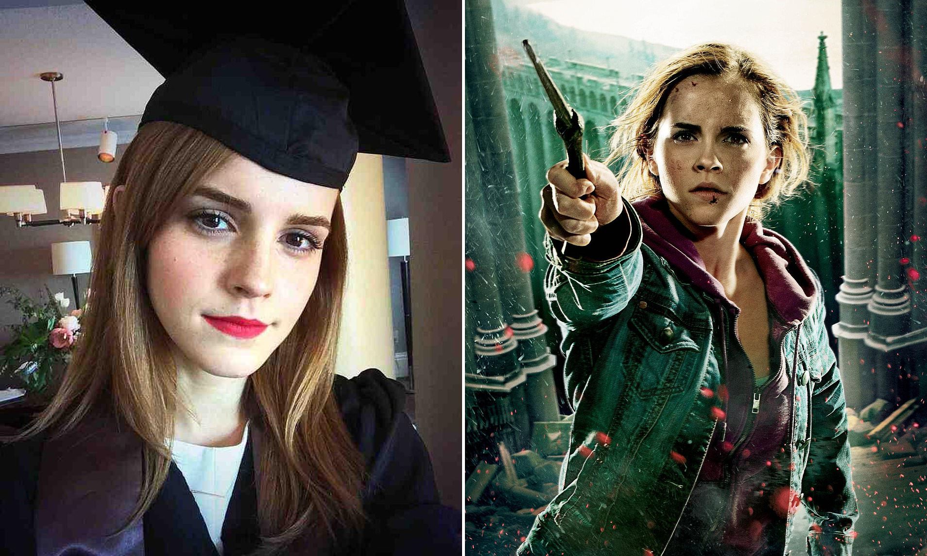 Harry Swotter star Emma studies for PhD to make her... Doctor Watson!