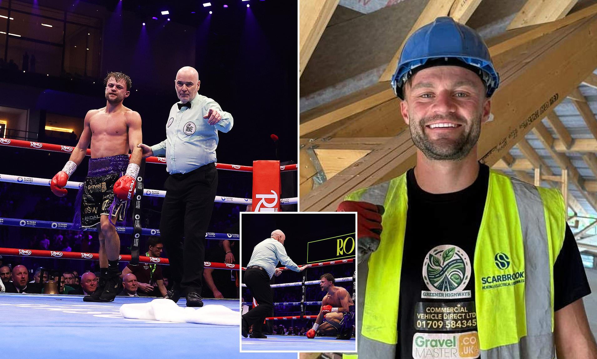 Electrician Josh Padley finally stopped by Shakur Stevenson after being ...