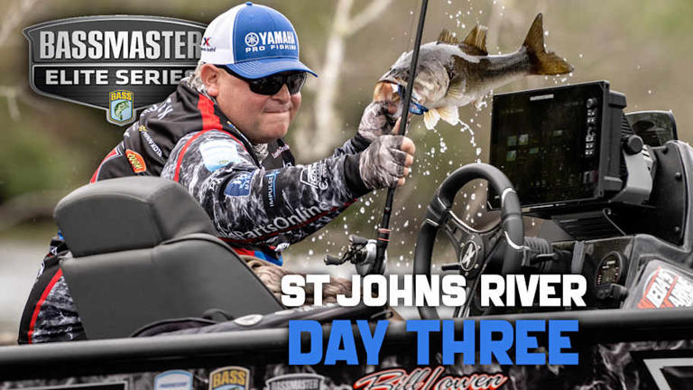 Day 3 Bassmaster Elite at St Johns River: Lowen Holds Lead Despite ...
