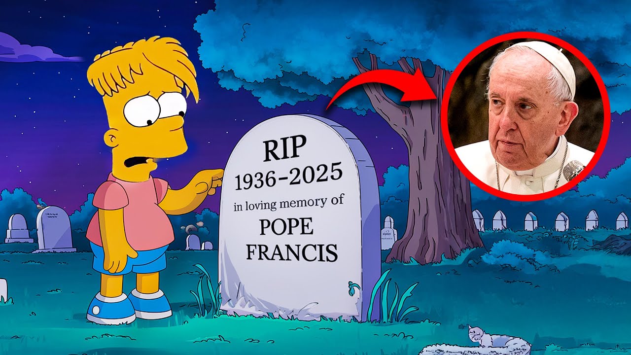 I Simpson avevano previsto la morte di Papa Francesco nel 2025 ...
