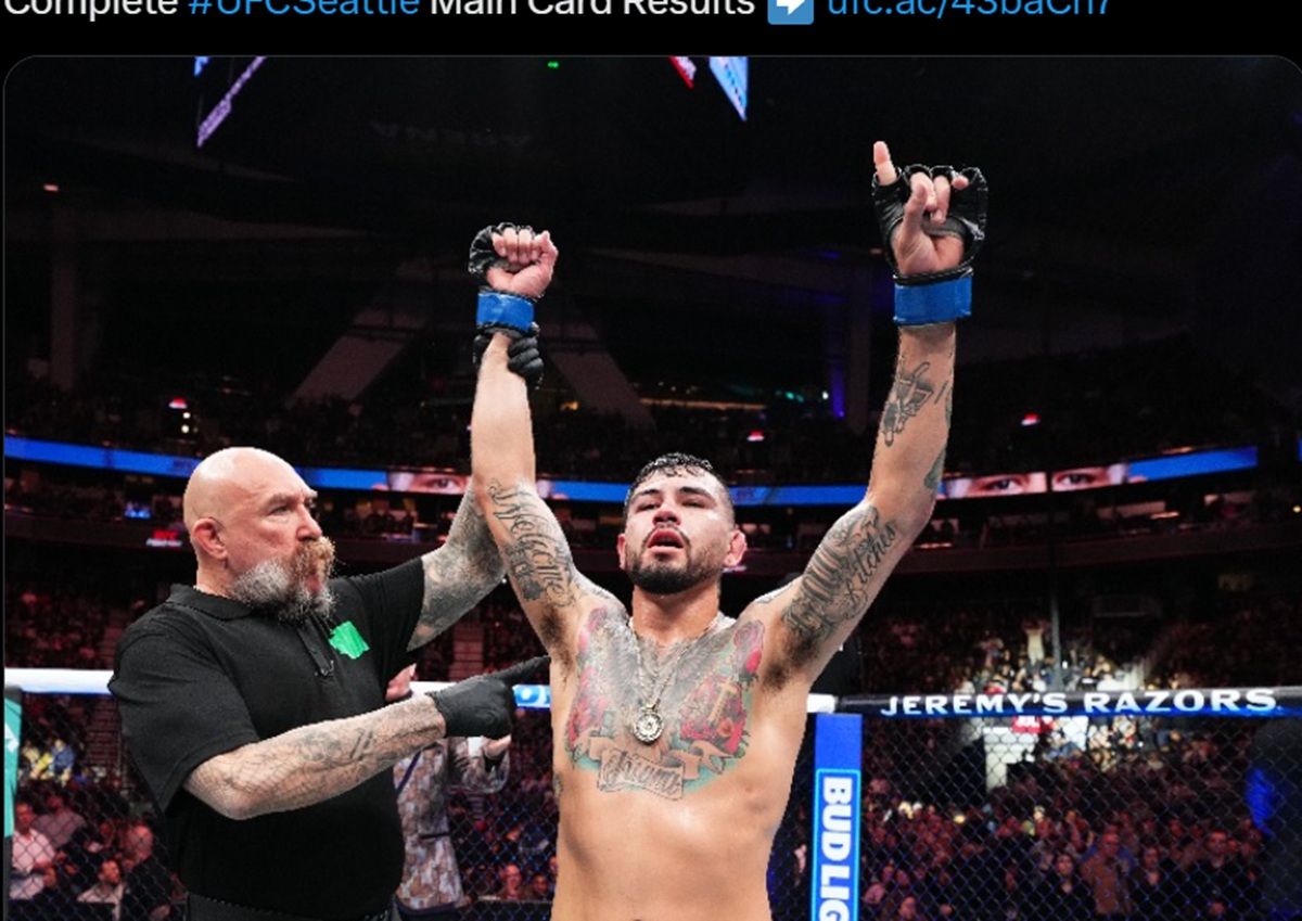 Hasil UFC Seattle - Anthony Hernandez dan Rob Font Kompak Gulung ...