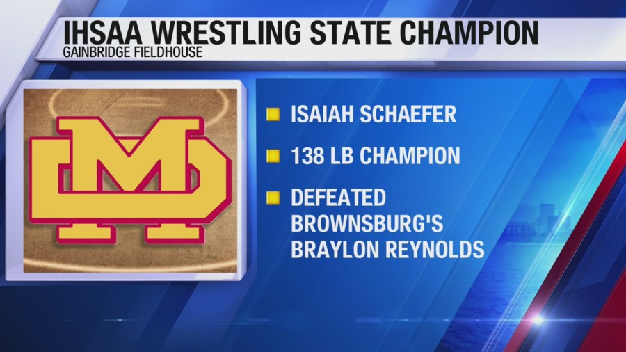 Mater Dei’s Isaiah Schaefer claims wrestling state title
