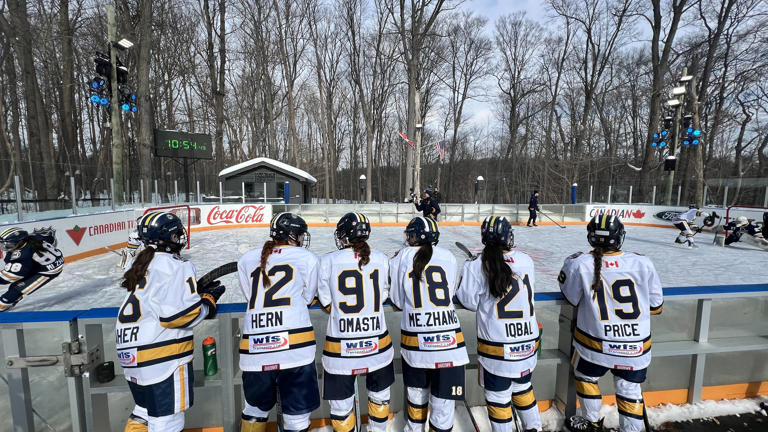 Patinoire de rêve : un couple construit une patinoire digne de la LNH ...