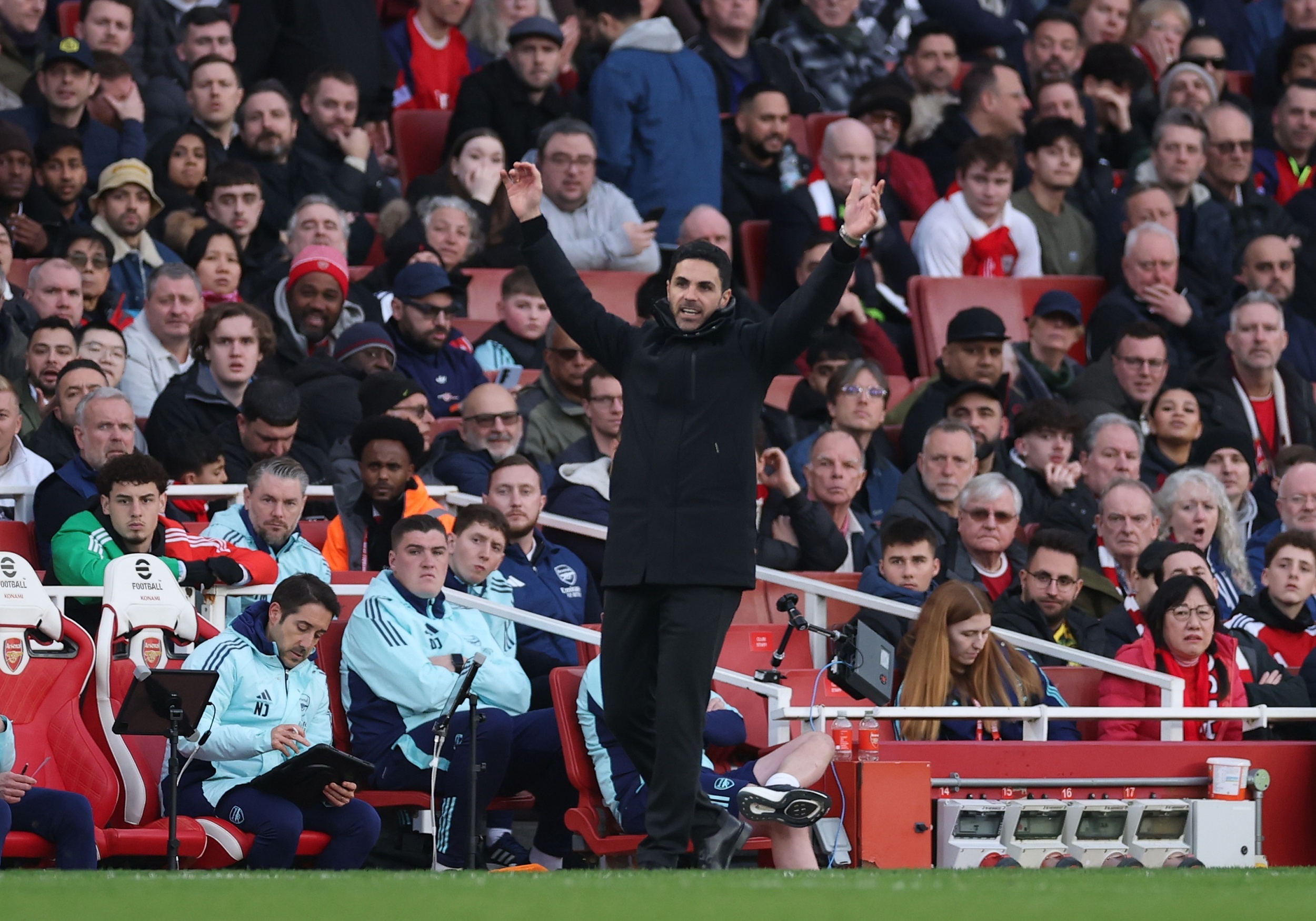 Mikel Arteta’s ‘angry’ outburst speaks volumes amid Liverpool league battle