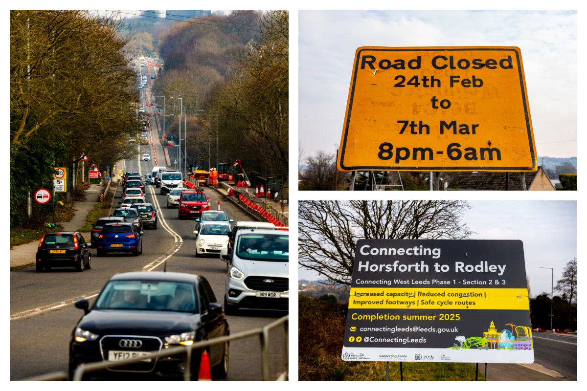 A6120 Horsforth: Full 6.6-mile diversion map and everything you need to ...