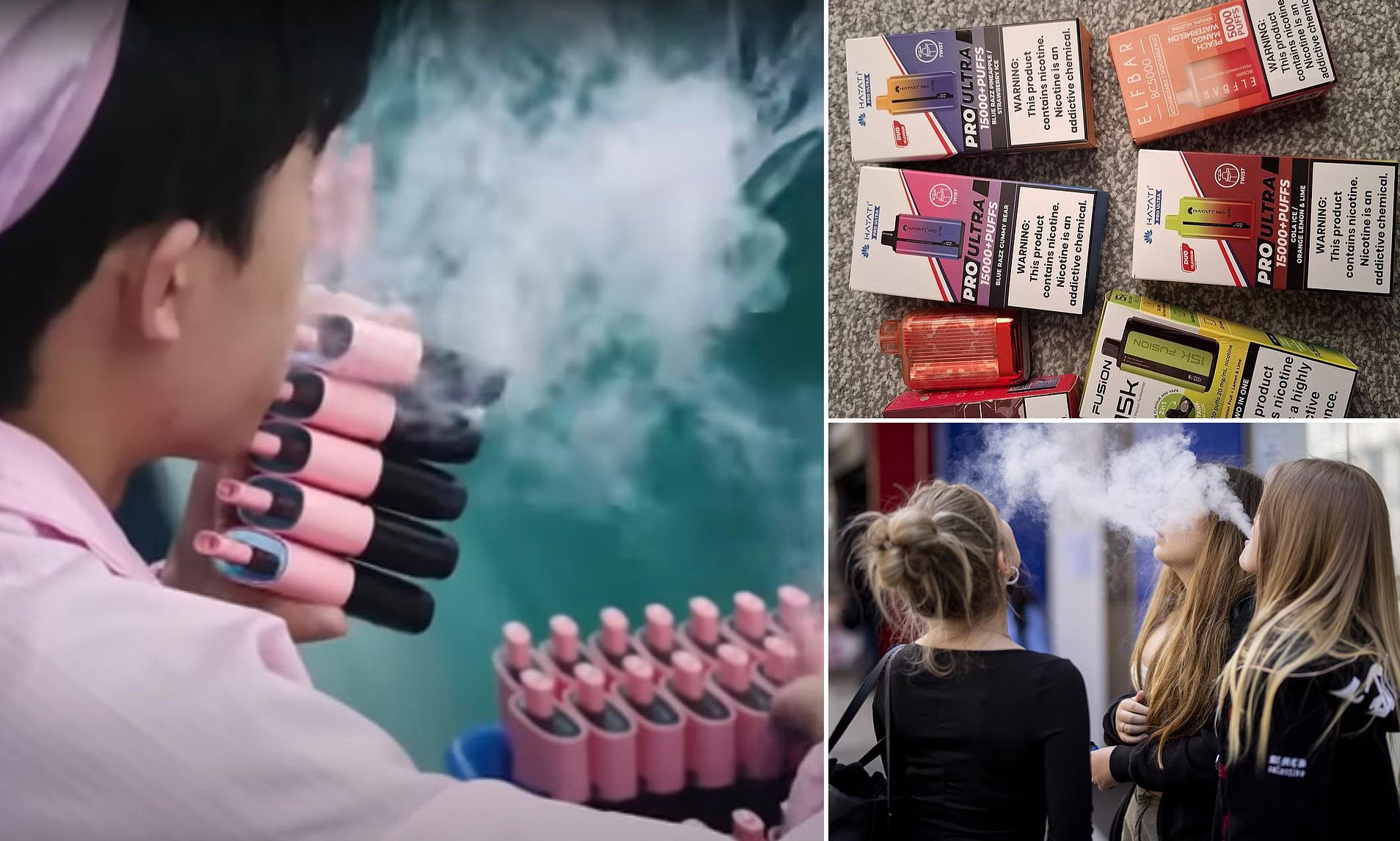 Warning over Chinese vapes that will dodge upcoming disposables ban