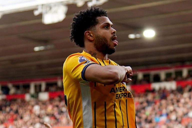 Georginio Rutter trolls Southampton with brilliant celebration Leeds ...