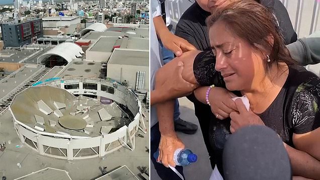 Daybreak reveals devastation of Peru mall collapse with rescuers ...