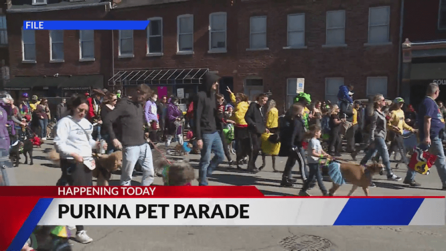 Annual Purina Pet Parade steps off at 1 p.m. Sunday