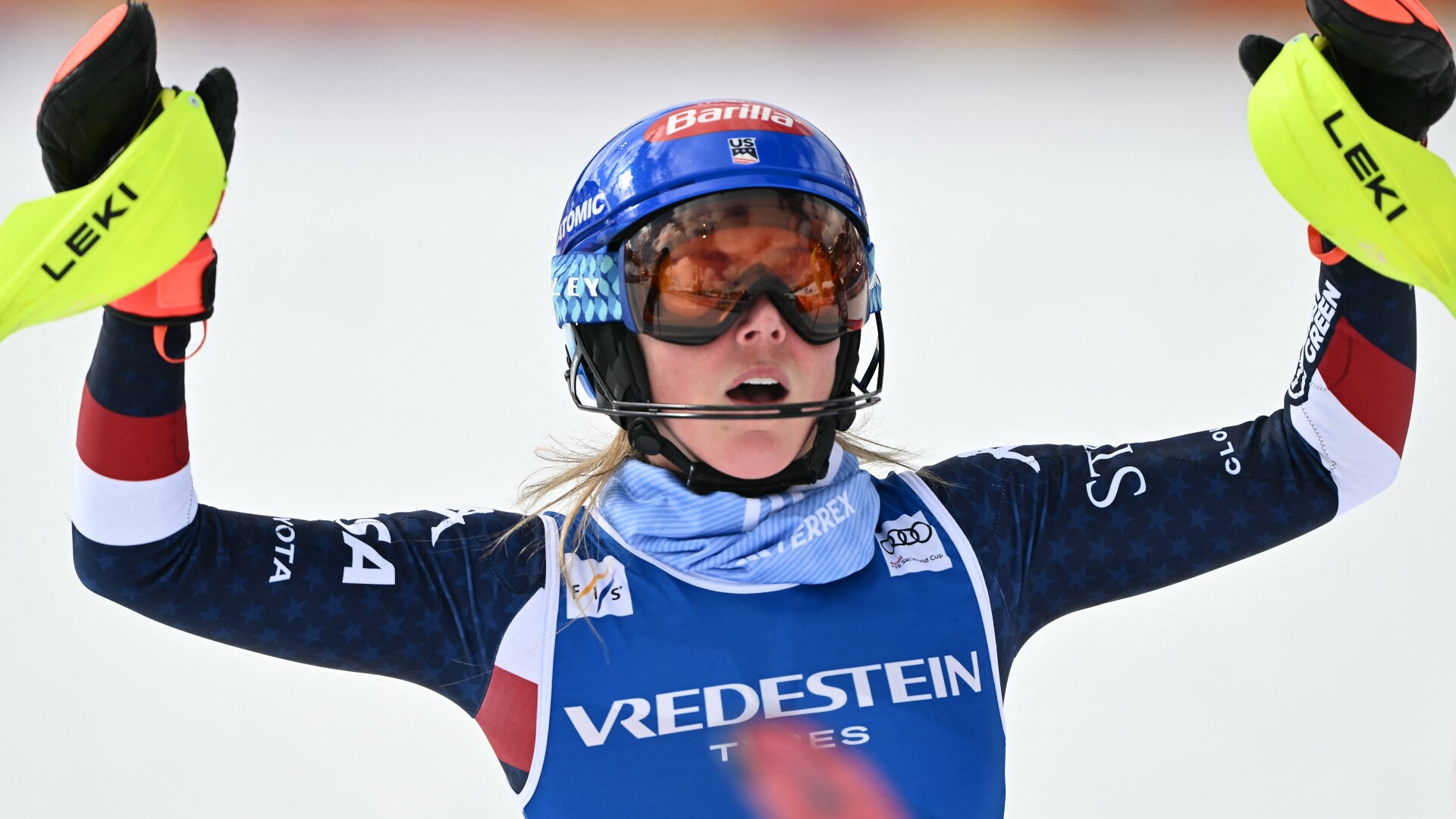 Mikaela Shiffrin earns 100th World Cup win, joins exclusive century club