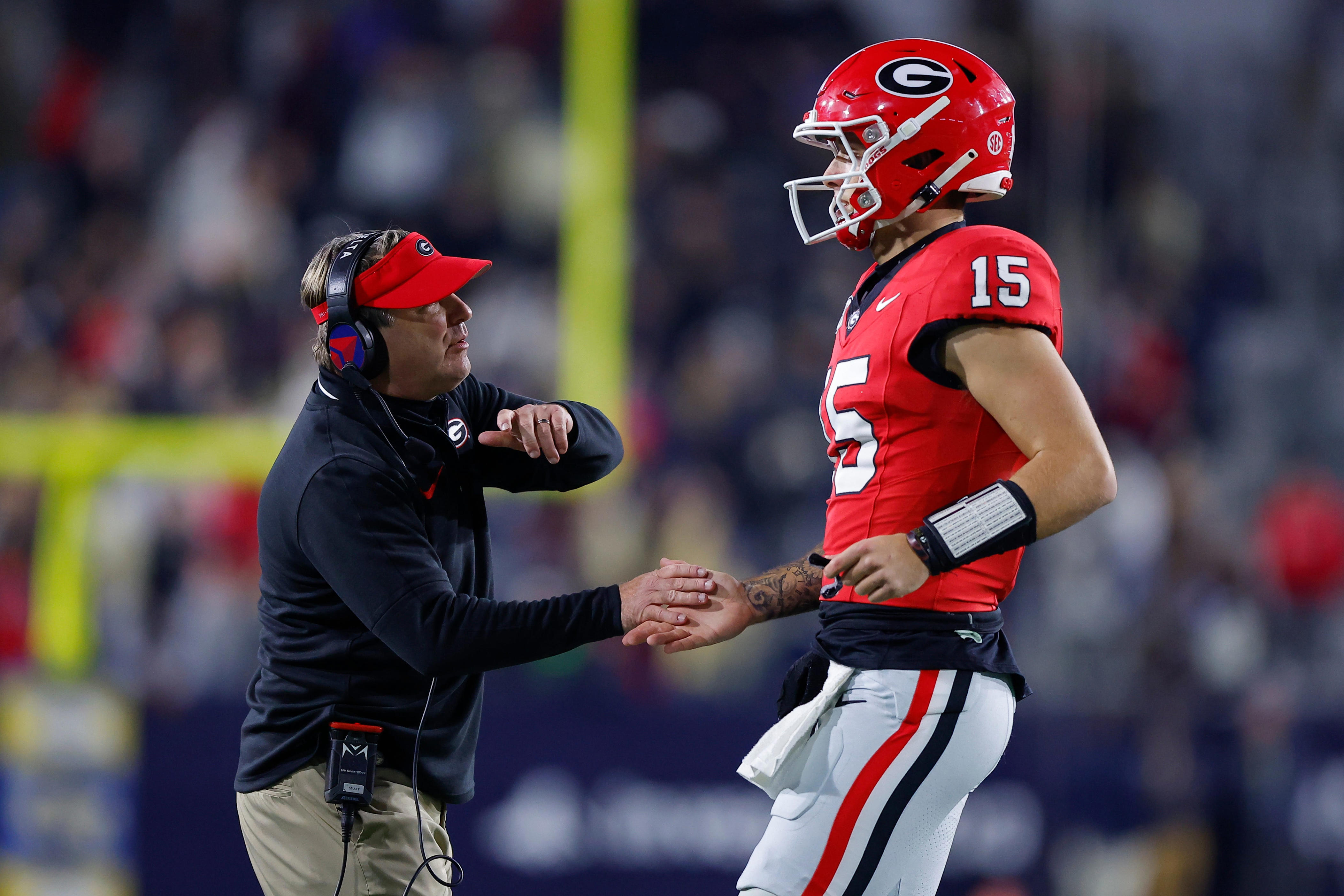 Former Georgia QB Carson Beck tells legendary SEC championship story