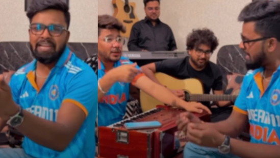 Men recreate Chak De India song to cheer for Team India ahead of high ...