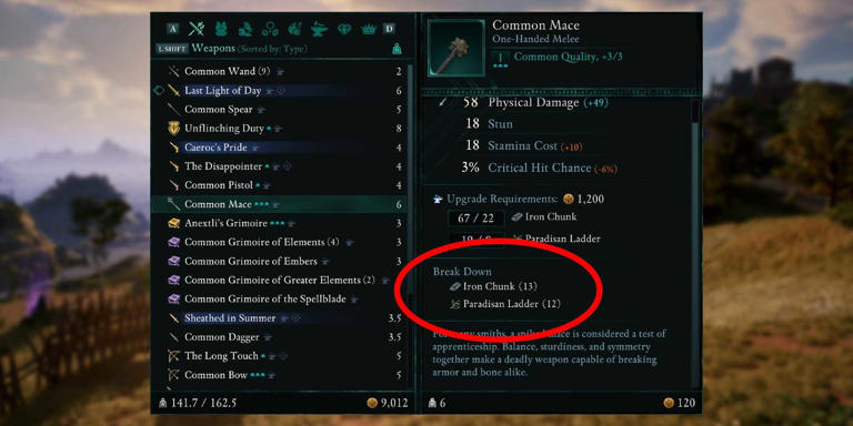 Avowed: Should You Upgrade Common Weapons?
