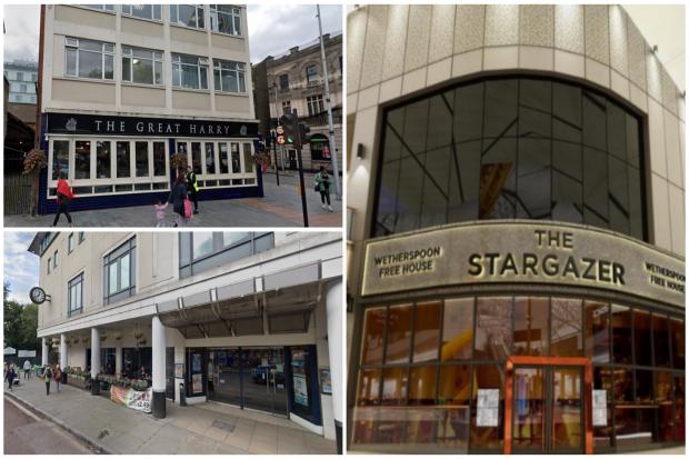 The ratings of the Wetherspoons pubs in Greenwich - from best to worst
