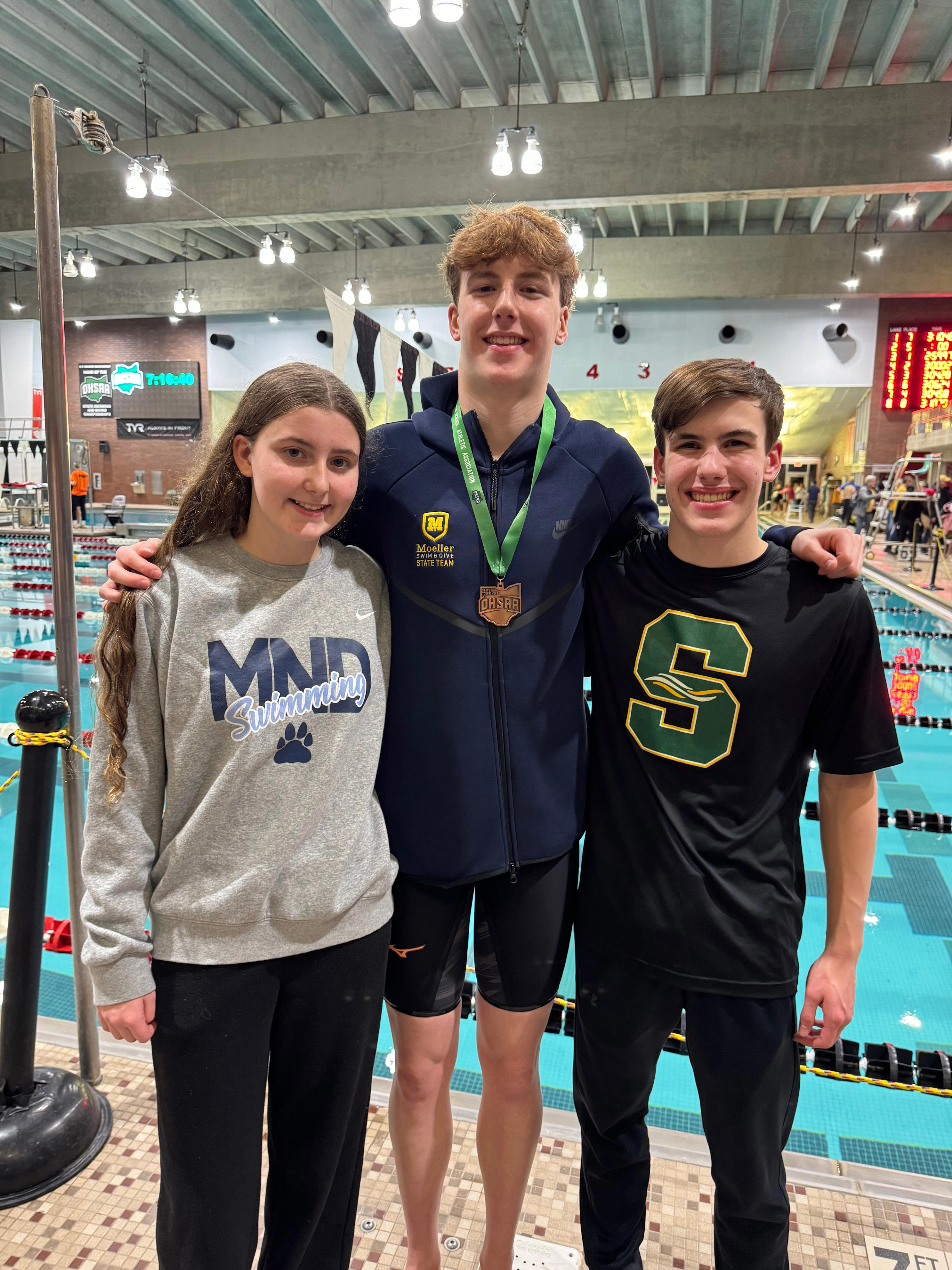 'Ohio is the mecca.' St. Xavier, Mason girls are Division I swimming state runners-up