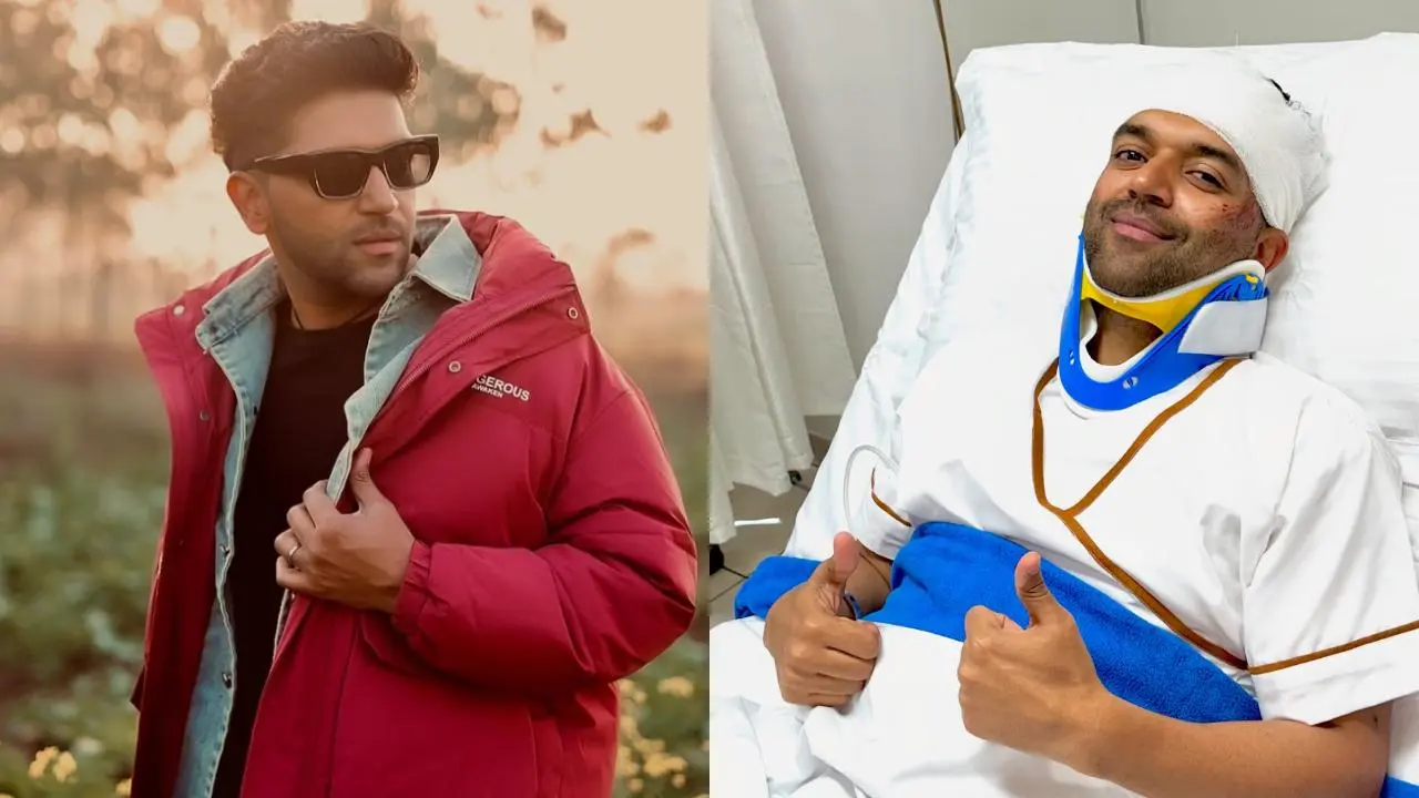 Singer Guru Randhawa suffers serious injuries while performing a stunt