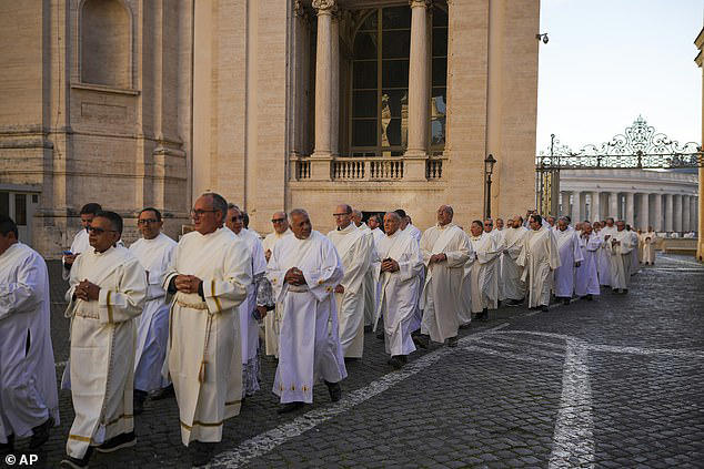 Pope Francis has had a 'peaceful night' in hospital, Vatican announces