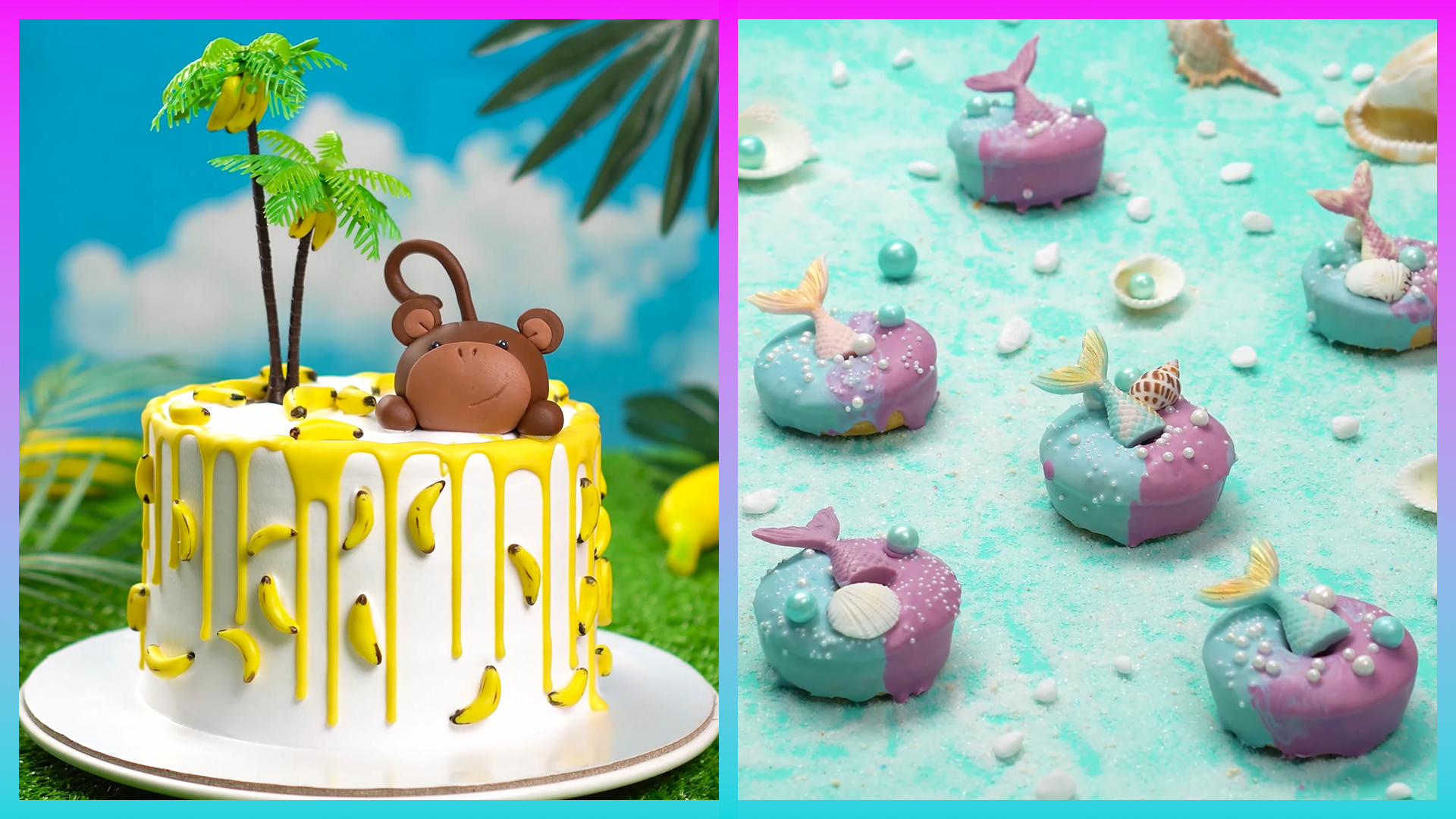 Cute Bear Cake & Adorable Fish Cake 🐻🐟🍰 | Fun & Creative Cake Designs ...
