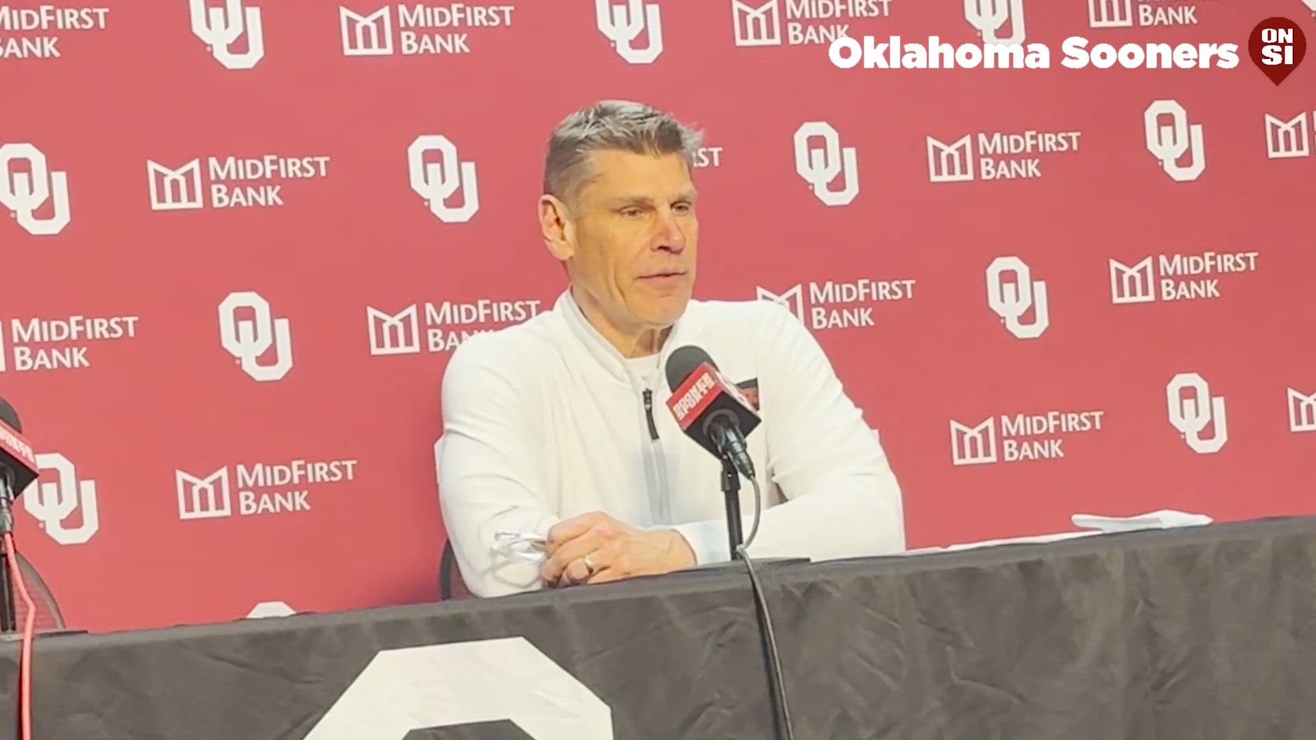 WATCH: Oklahoma Coach Porter Moser Mississippi State Press Conference