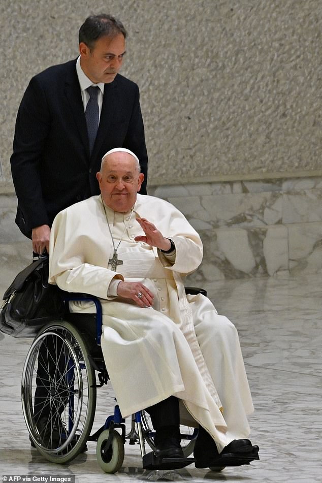 Pope Francis has had a 'peaceful night' in hospital, Vatican announces