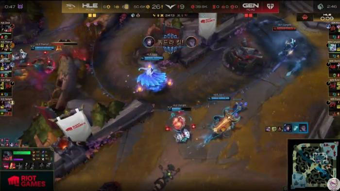 LOL：HLE击败GenG晋级胜决！