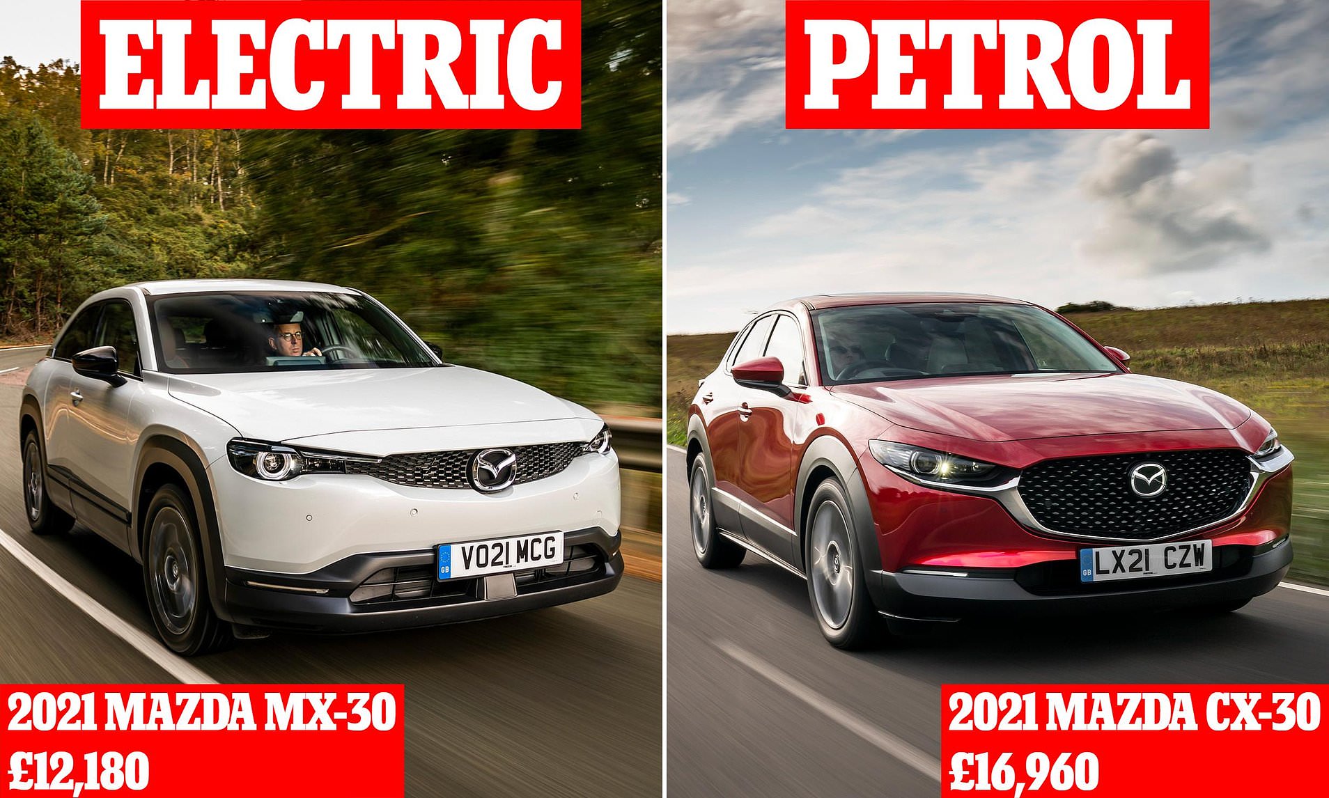 Why a used EV is £2,500 cheaper than buying a similar petrol car