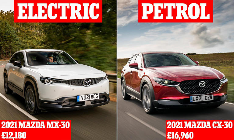 Why a used EV is £2,500 cheaper than buying a similar petrol car