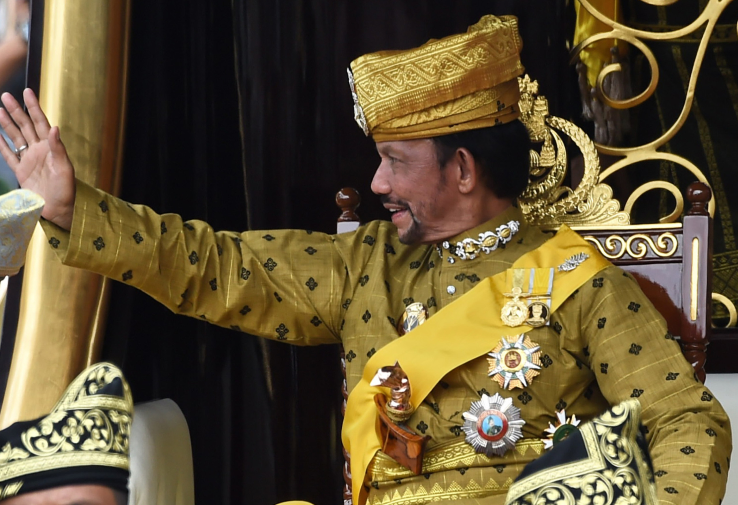 The controversial Sultan of Brunei, the current longest-ruling monarch ...