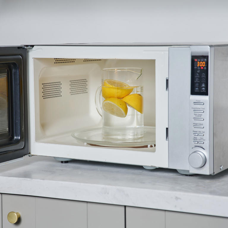 How to clean a microwave with lemon — the natural cleaning hack you ...
