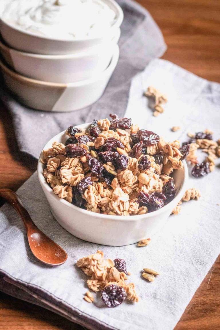 Sourdough Granola Base Recipe