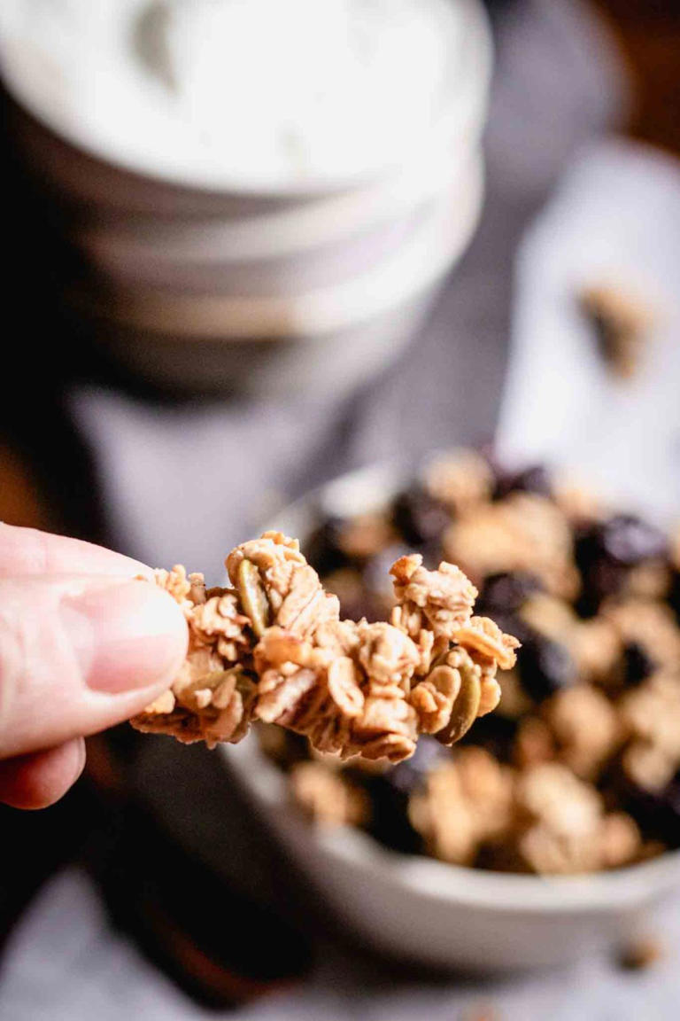 Sourdough Granola Base Recipe