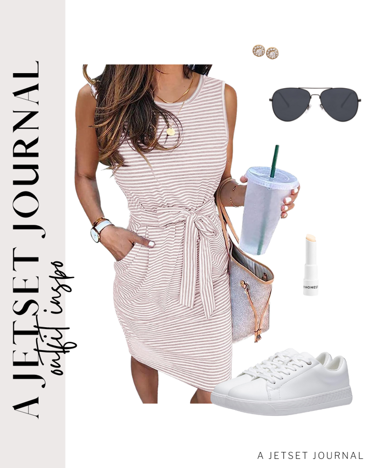 Dresses and White Sneakers: The Ultimate Spring Break Outfit Combo