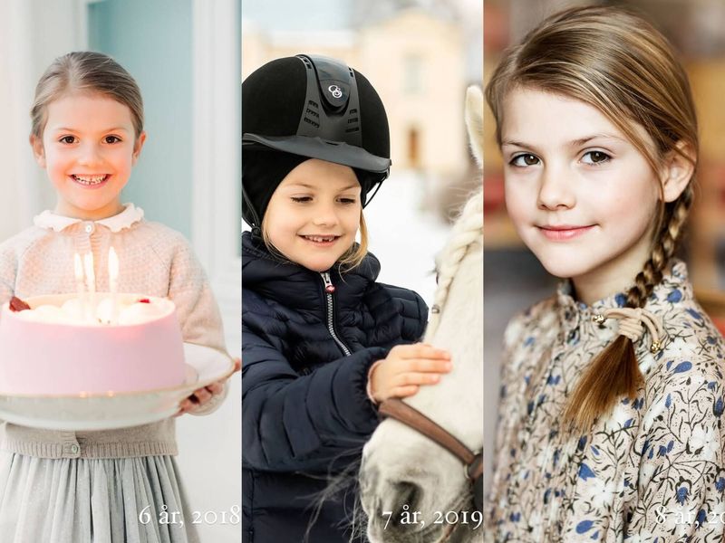 La nueva foto oficial de Estelle de Suecia por su 13º cumpleaños: el ...